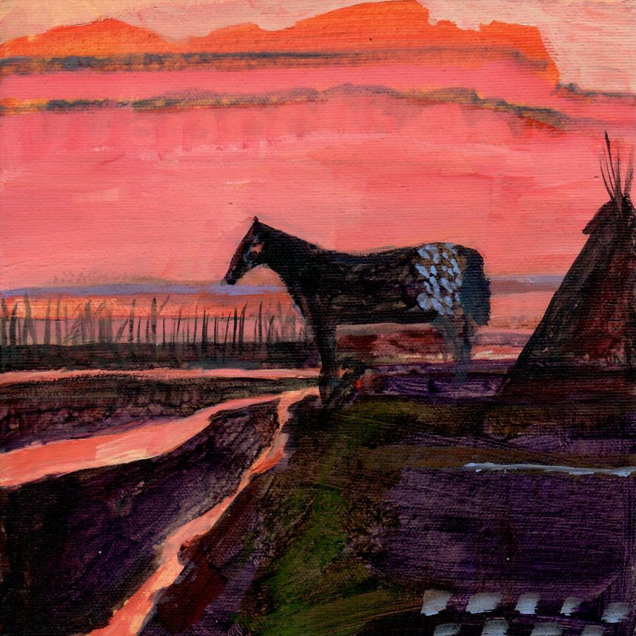 Linus Woods (from the Alberta Native News collection) – Wakina Gallery