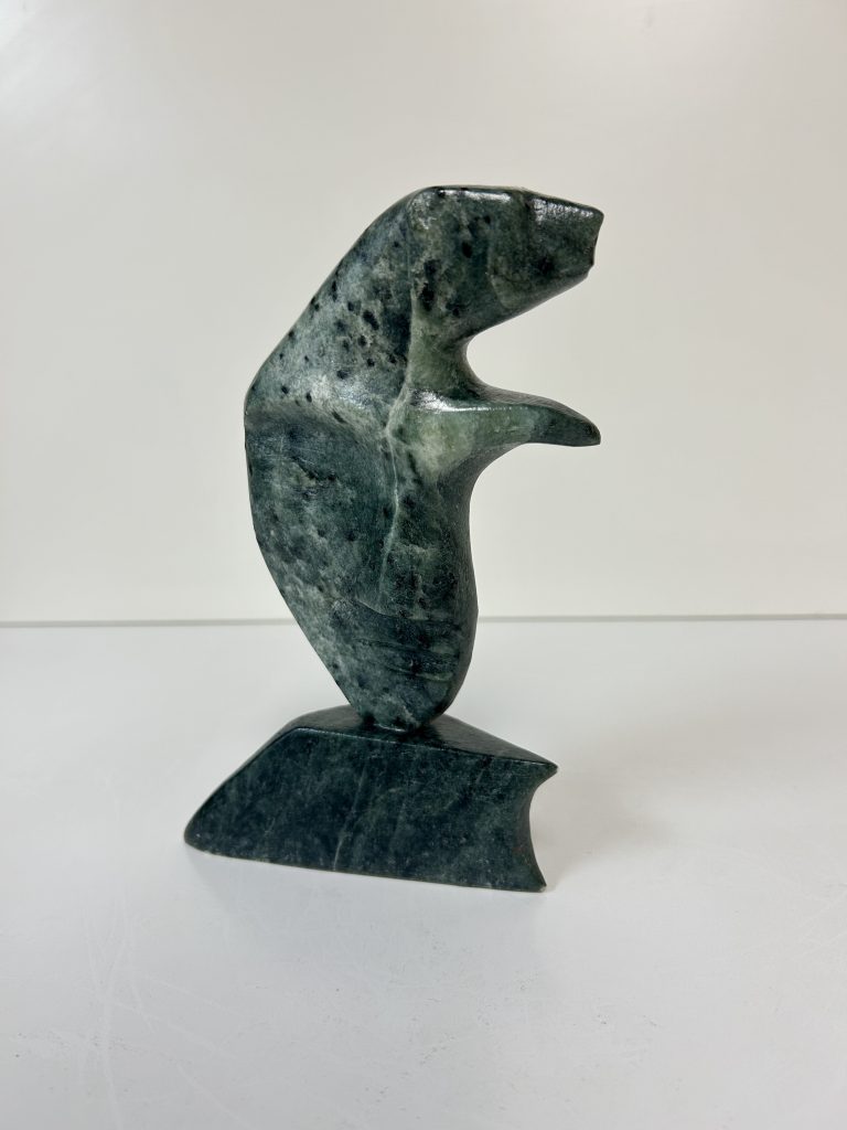 “Grizzly Transformation” original soapstone carving by Anthony Antoine ...